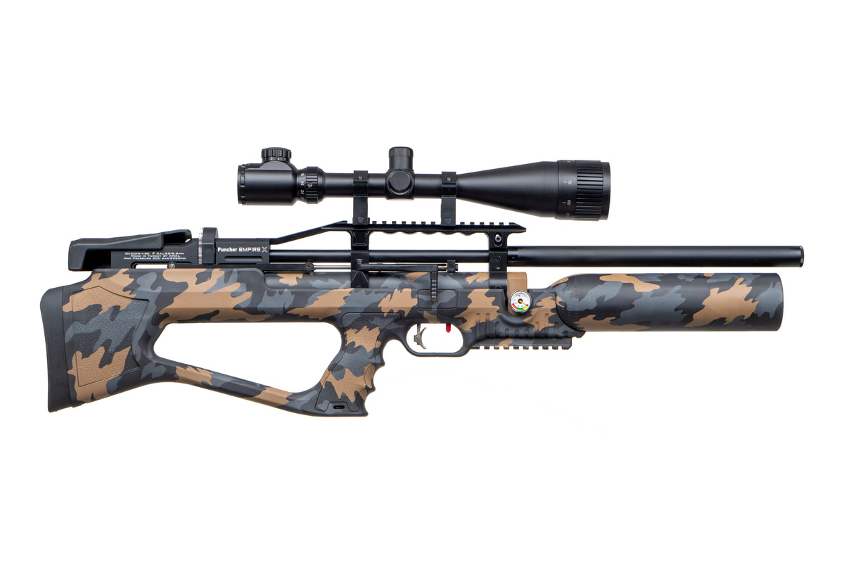 KRAL EMPIRE X BLACK/GOLD CERAKOTE PCP .177 – Range Right