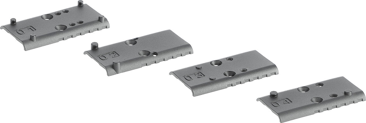 GLOCK 17 GEN4/GEN5 ADAPTOR PLATES MOS SET OF 4 – Range Right