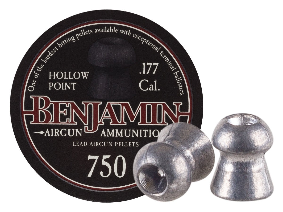 BENJAMIN PREMIUM HOLLOW POINT PELLETS .177 (750) – Range Right