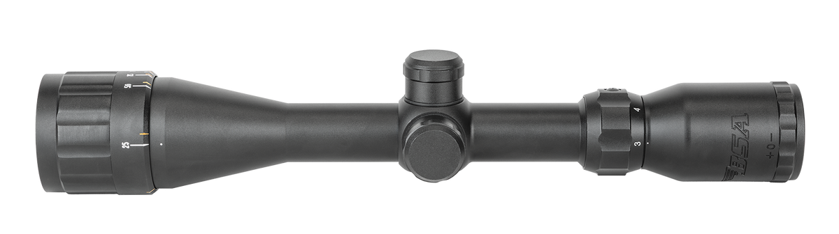 BSA ESSENTIAL FFMD 3-9X40 AO RIFLESCOPE WITH MOUNTS – Range Right