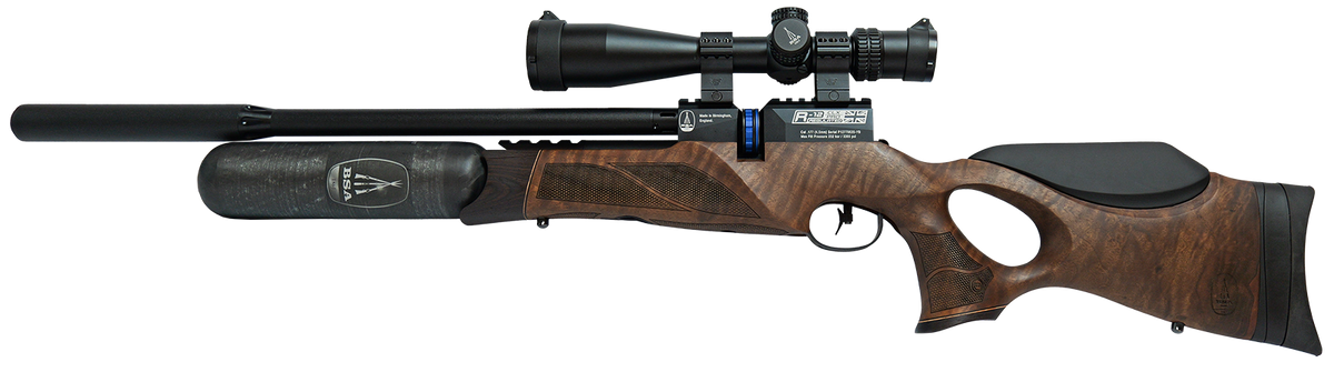 BSA R12 CLX PRO WALNUT .22 PCP – Range Right
