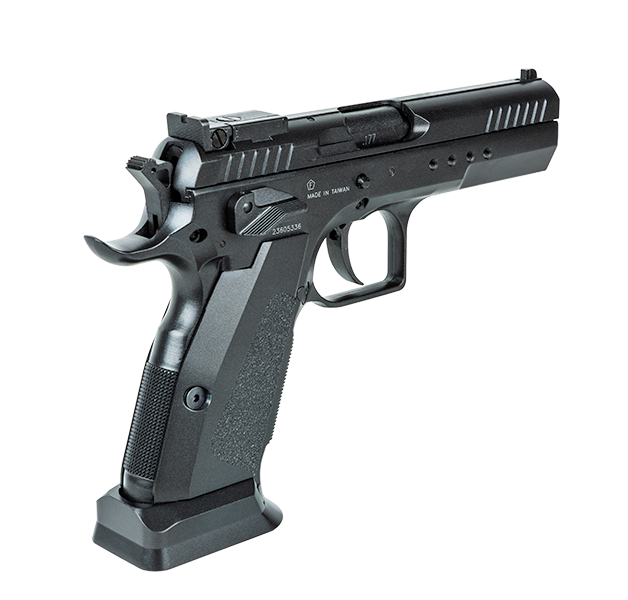 TANFOGLIO LIMITED EDITION CUSTOM GEN 2 TITANIUM 4.5 MM PISTOL CO2 ...