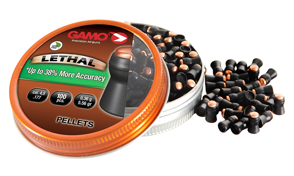 GAMO LETHAL LEAD FREE PELLETS .177 TIN 100 – Range Right