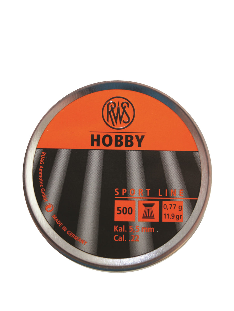 RWS HOBBY PELLETS .22 (500) – Range Right